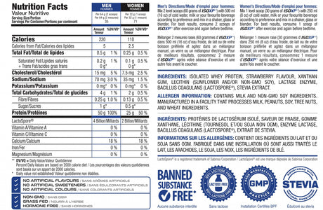 XP Labs IsoXP New Zealand Whey 5lb